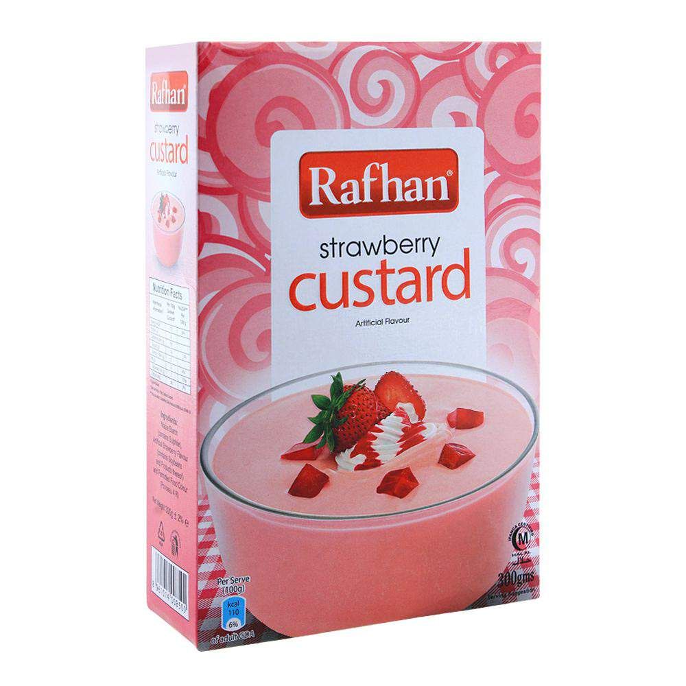 RAFHAN STRAWBERRY CUSTARD 275 GR - Karachi Global